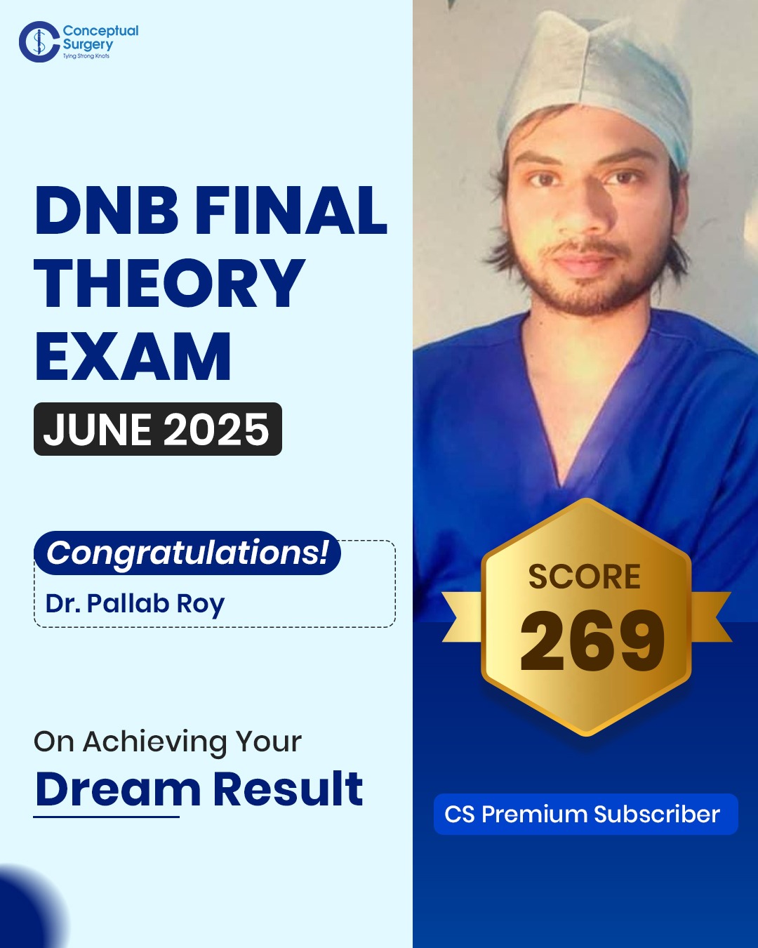 DNB Final Theory Exam Results - eConceptual